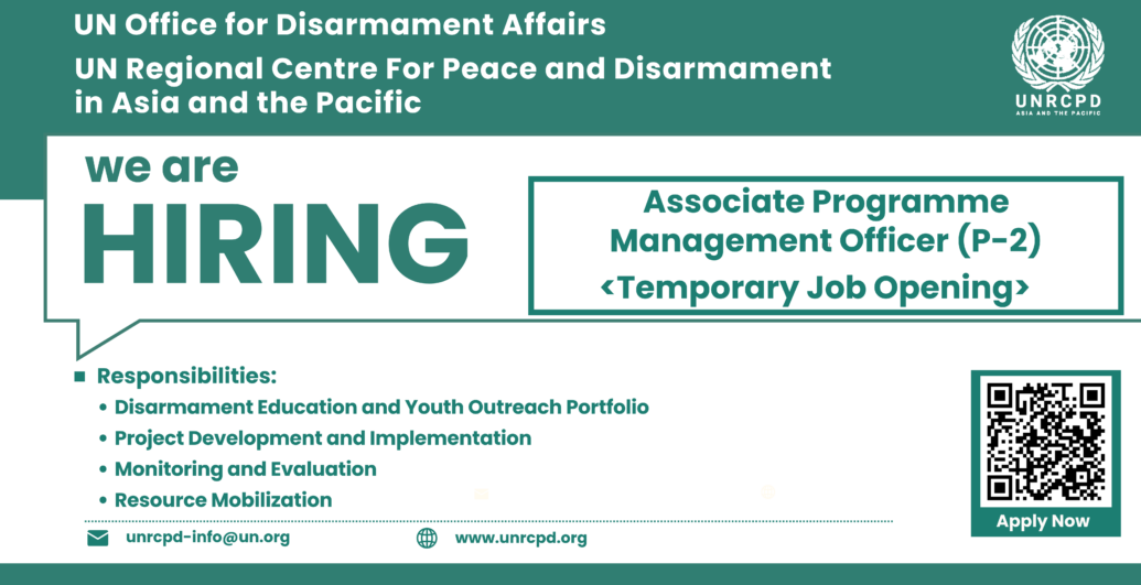 Office for Disarmament Affairs - Regional Centre for Peace and ...