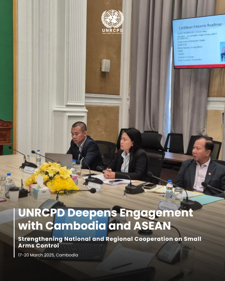 Strengthening National and Regional Cooperation on Small Arms Control ...